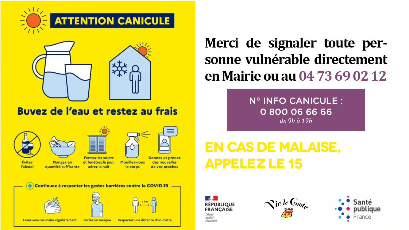ALERTE CANICULE
